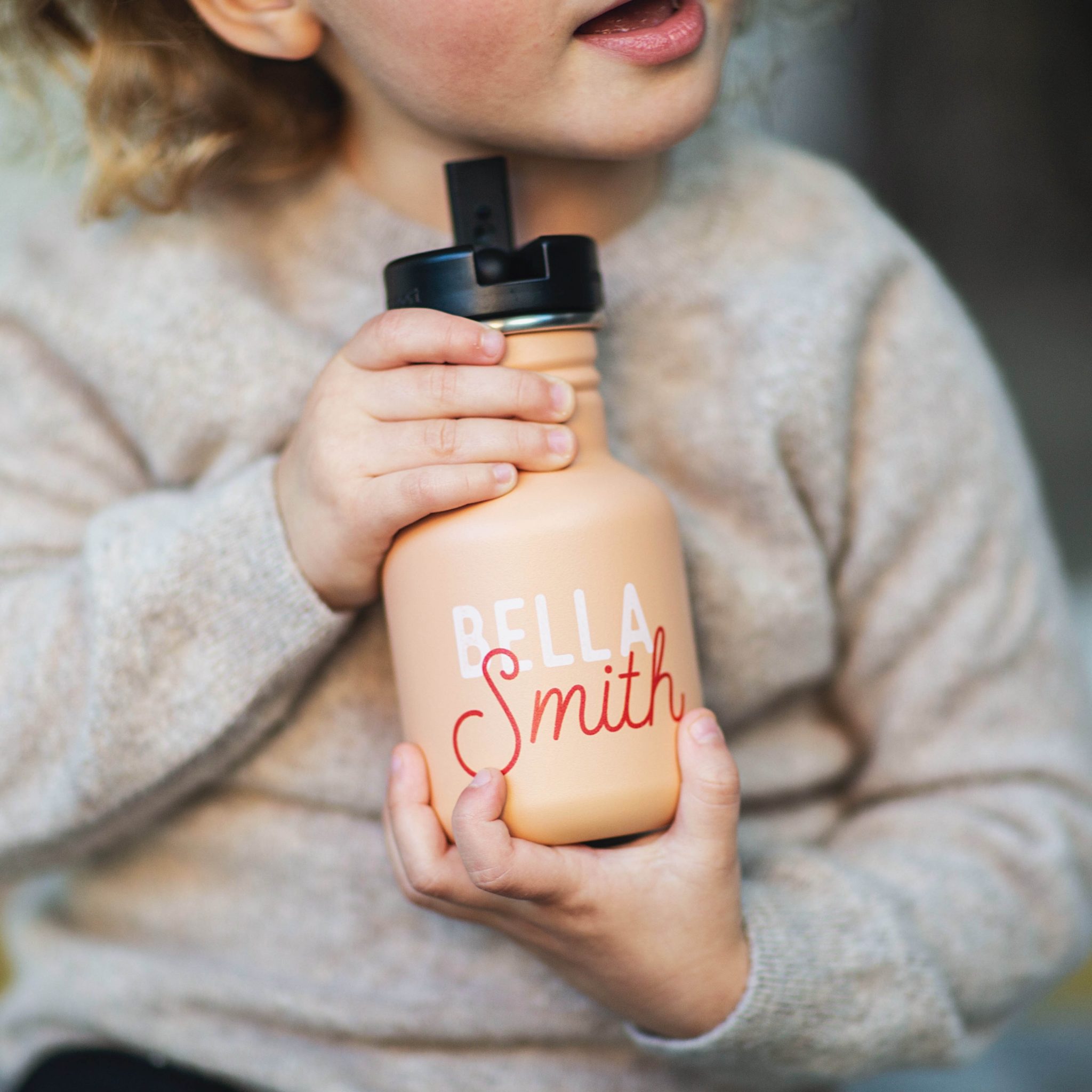 Personalised Kids Name Water Bottle Becky Broome Becky Broome personalised-kids-name-water-bottle-becky-broome-becky-broome
